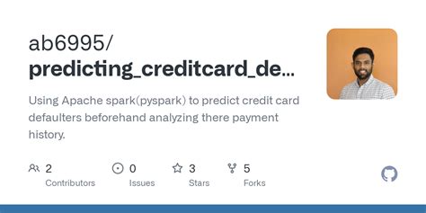 Github Ab Predicting Creditcard Defaulters Using Apache Spark