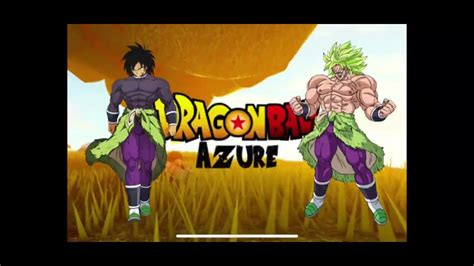 HOW TO MAKE BROLY IN DBZ AZURE YouTube