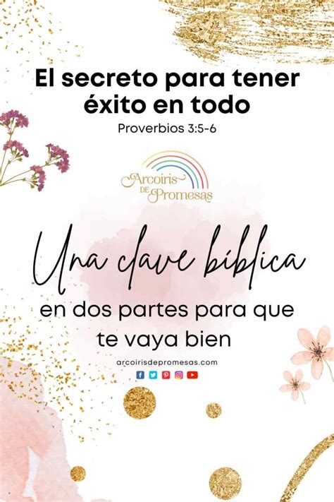 El Secreto Para Tener éxito En Todo Arcoiris De Promesas