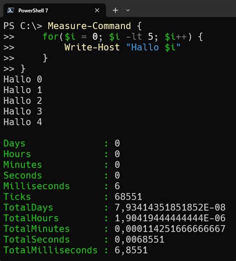 Die Ausführungsdauer Von Powershell Code Messen Diecknet