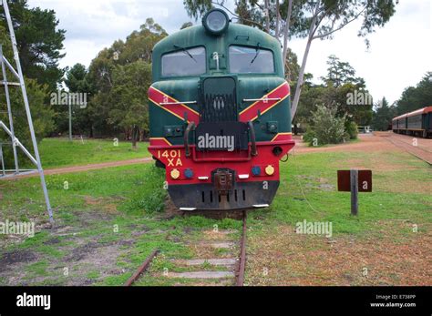 Diesel Locomotive Xa1401 Pedong Wagr Xa Class 2 Do 2 At Dwellingup Western Australia Stock