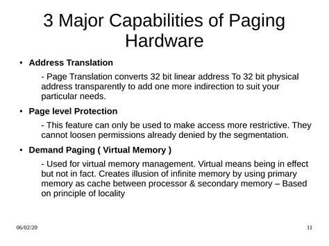 Pai Unit 3 Paging In 80386 Microporcessor Pdf