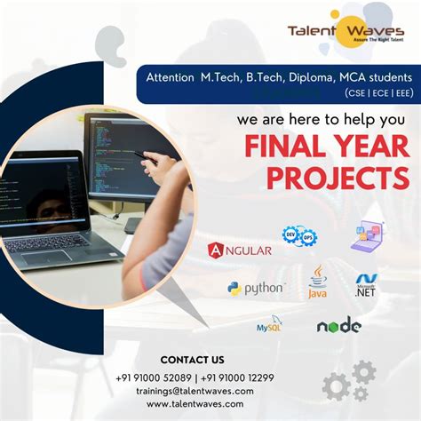 Talent Waves On Linkedin Finalyearprojects Techinnovation Projectassistance