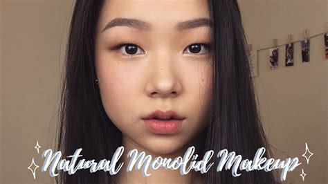 Natural Monolid Makeup Tutorial Youtube