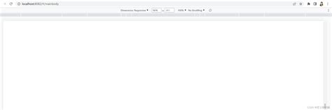 Vue项目启动白屏问题vue运行没问题但是页面空白 Csdn博客