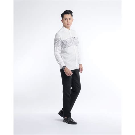 Jual Baju Koko Pria Modern Khalifi Fadkhera Cod Koko Modern Kemeja