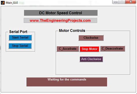 DC Motor Speed Control In Matlab The Engineering Projects