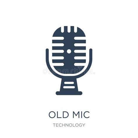 Flat Simple Mic Symbol Stock Illustrations 4240 Flat Simple Mic