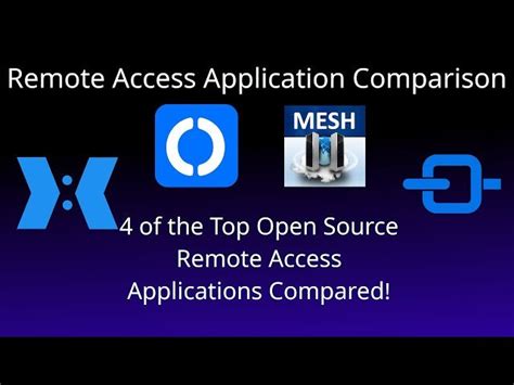 Free Video Remote Desktop Access Tools Comparison Between 4 Great