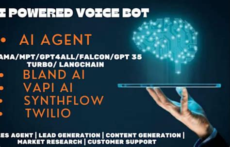Build rasa dasha voice ai agent, twilio custom calling agent, grok ai agent by Faycalgoerge | Fiverr