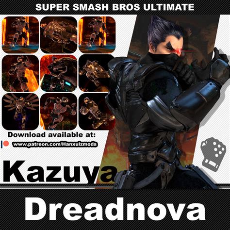 Ssbu Mod Kazuya Dreadnova By Hanxulz On Deviantart