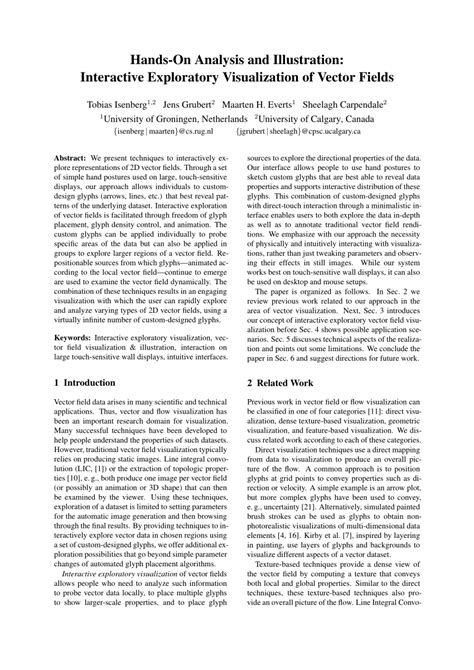 Pdf Hands On Analysis And Illustration Interactive Exploratory