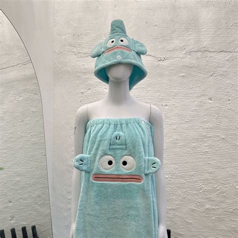 교동이 입체캐릭터 애니 헤어수건 세안밴드 샤워랩 세트 에이블리