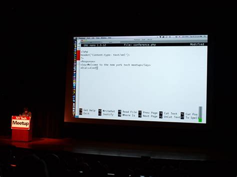 live coding demo at new york tech meetup john britton hacker at large