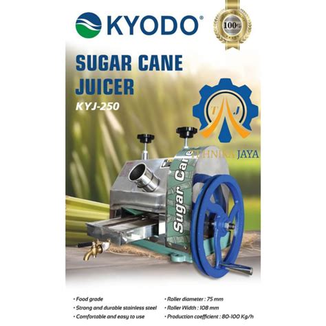 Jual Mesin Peras Tebu KYODO KYJ Sugar Cane Juice Alat Giling Tebu Shopee Indonesia