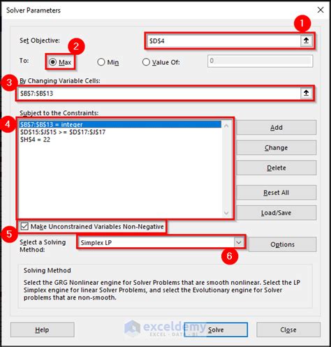 how to use the solver feature in excel with practical examples