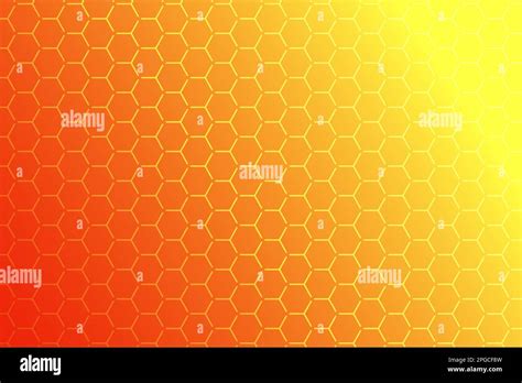 Pattern With Geometric Elements In Yellow Orange Tones Gradients