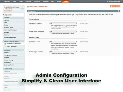 Two Factor Authenticator Extension For Magento By Mightydigitalworld