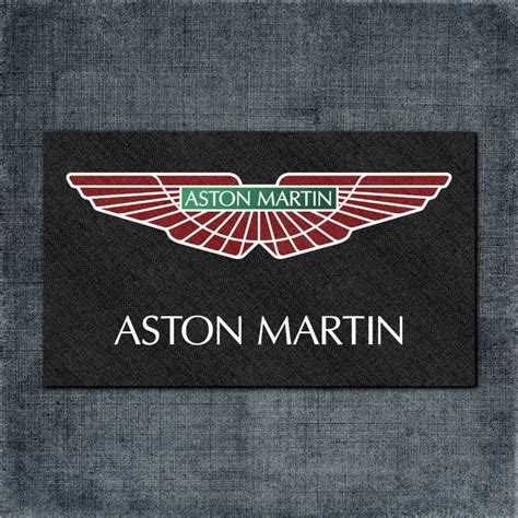 Aston Martin Back Patch Aston Martin Logo Big Back Patch Hobbyware Shop