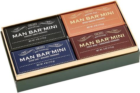 San Francisco Soap Company Set Of 3 Man Bars Deep