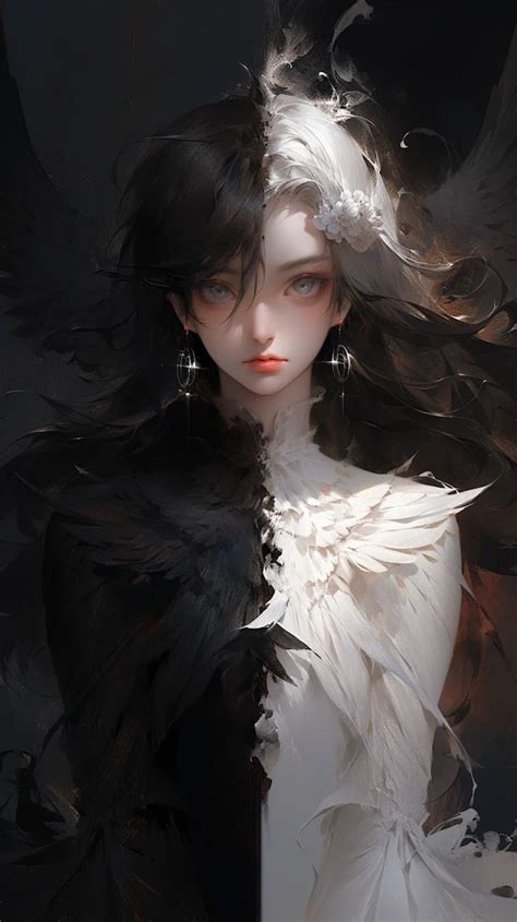 天使与恶魔 花瓣网