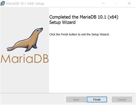 Fail Setting Mariadb 설치 및 기본 운용 Windows10