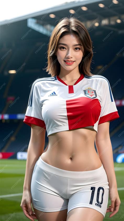 Premium Photo Women Soccer Player Ai Generated