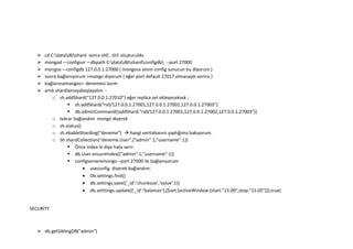 Mongo db notları DOCX