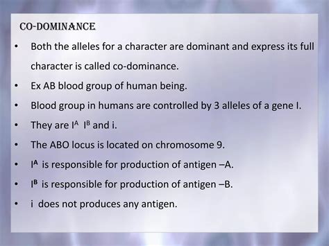 Principles Of Inheritance Class 12 Cbse Pptx