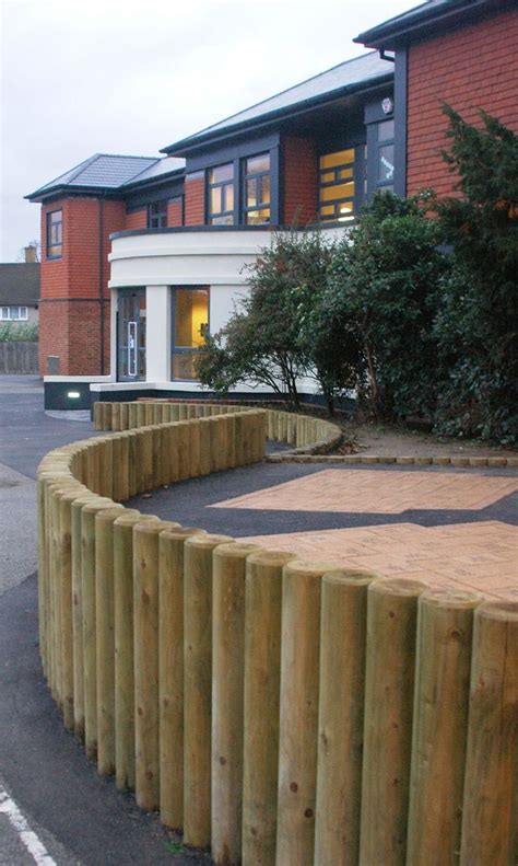 Mandm Timber Unilog Pro™ Machine Round Timbers For Retaining Walls 3 Of