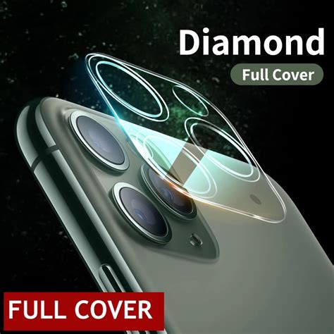 For IPhone Pro Max Full Cover HD Tempered Glass Camera Lens Screen Protector Meanleap