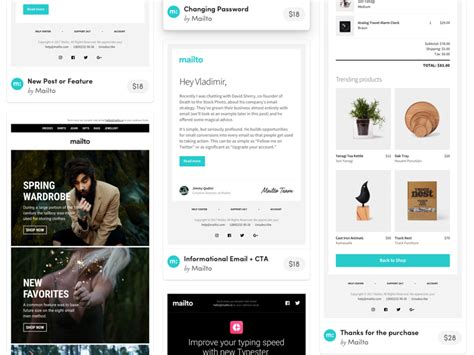 Html Responsive Email Template In Psd Sketch By Vladimir Kudinov On Dribbble