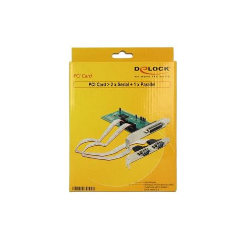Delock 1x Parallel And 2x Serial Pci Card Interface Cards Adapter Add On Cards Photopoint