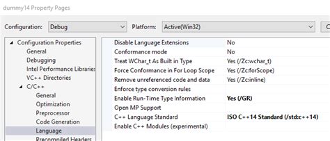C Cmake Add Library With Minimum Cpp Standard Stack Overflow