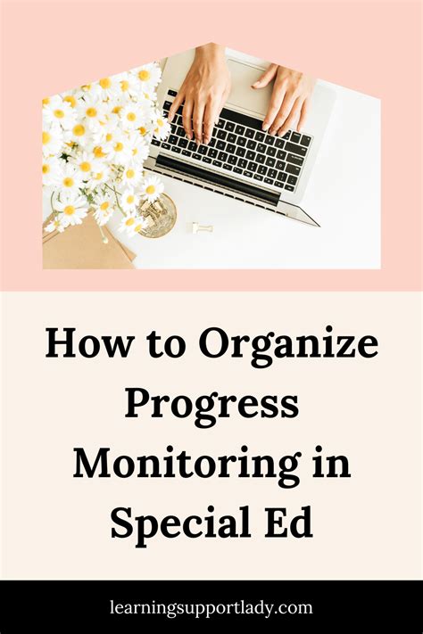 How To Organize Progress Monitoring In Special Education Learning Support Lady