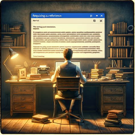 Best Reference Request Email Template Vondy