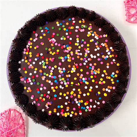 Colourful Belgian Chocolate Truffle Cake Sweettart Artisan Bakehouse