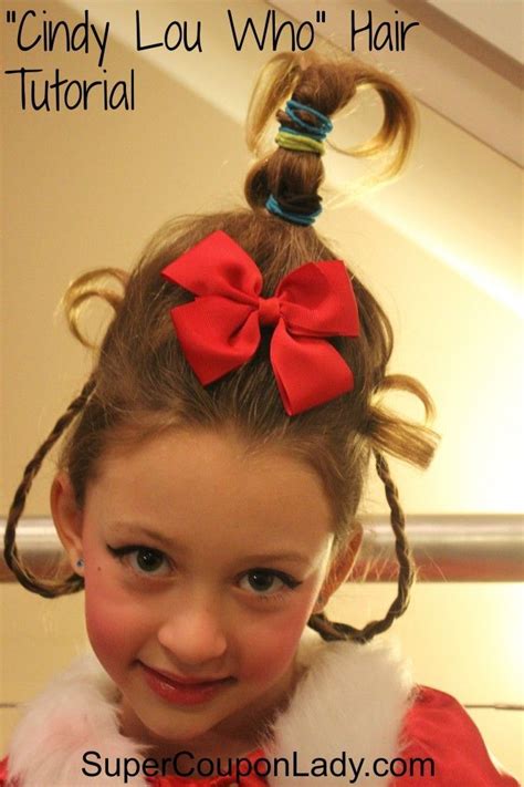 Easy Cindy Lou Who Hairstyles