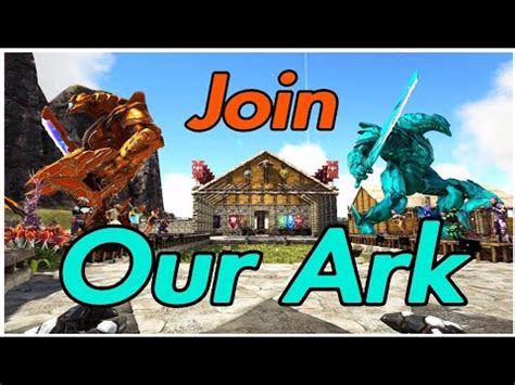 How To Join Our Gamez PVE PVP Servers For PS PS Ark Survival Evolved YouTube