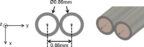 General View And Dimensions Of Balun Output Cables Download