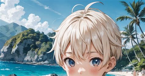 オリジナル 浜辺の褌少年 Duのイラスト Pixiv