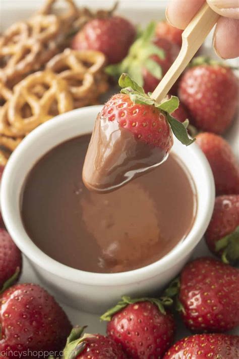 Chocolate Dipping Sauce Cincyshopper
