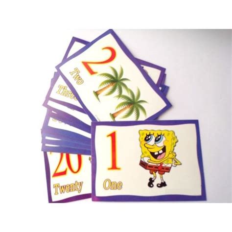 سعر Generic فلاش كارت تعليمي ارقام إنجليزية للاطفال قطعه 20 فى مصر