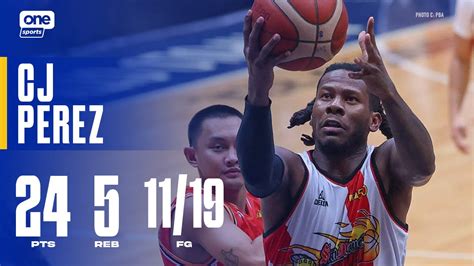 Cjay Perez Powers San Miguels Ascent To The Top Pba Highlights Onesports Ph