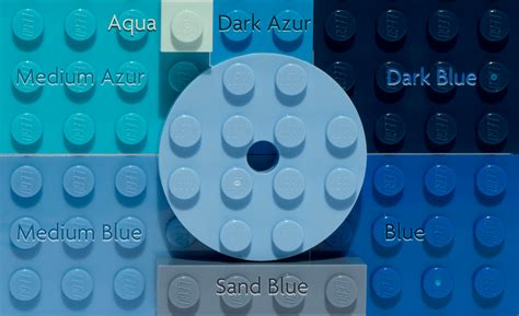 How Does The Dark Azure Look Compared To Medium Blue General Lego
