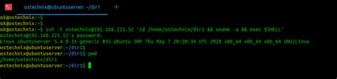 How To Ssh Into A Particular Directory On Linux Ostechnix