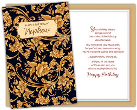 88104 Six Birthday Nephew Greeting Cards And Six Envelopes Stockwell