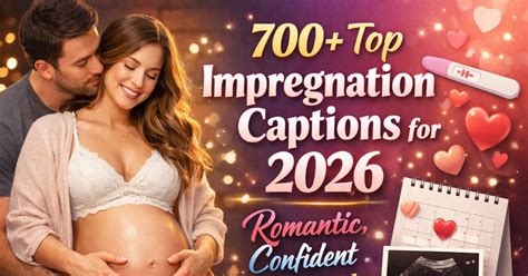 700 Top Impregnation Captions For 2026 Romantic Confident And Viral 💫