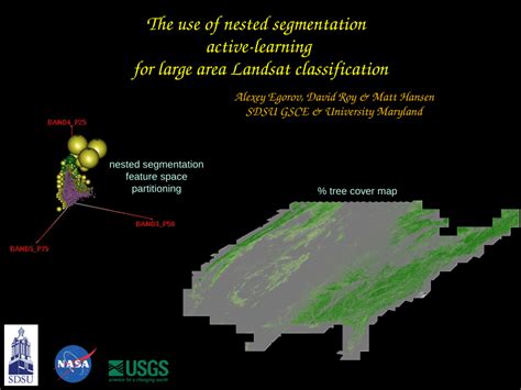 Pdf The Use Of Nested Segmentation Active Learning For Large Area Landsat Tree Cover