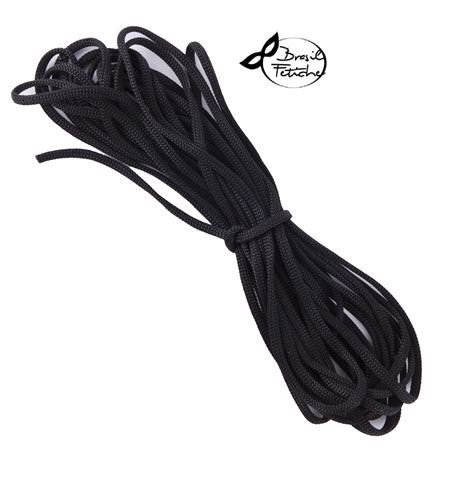 Corda Erótica Metros Preta Brasil Fetiche